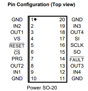 TLE6220GP电源开关IC芯片的规格参数、应用及引脚图-兆亿微波商城